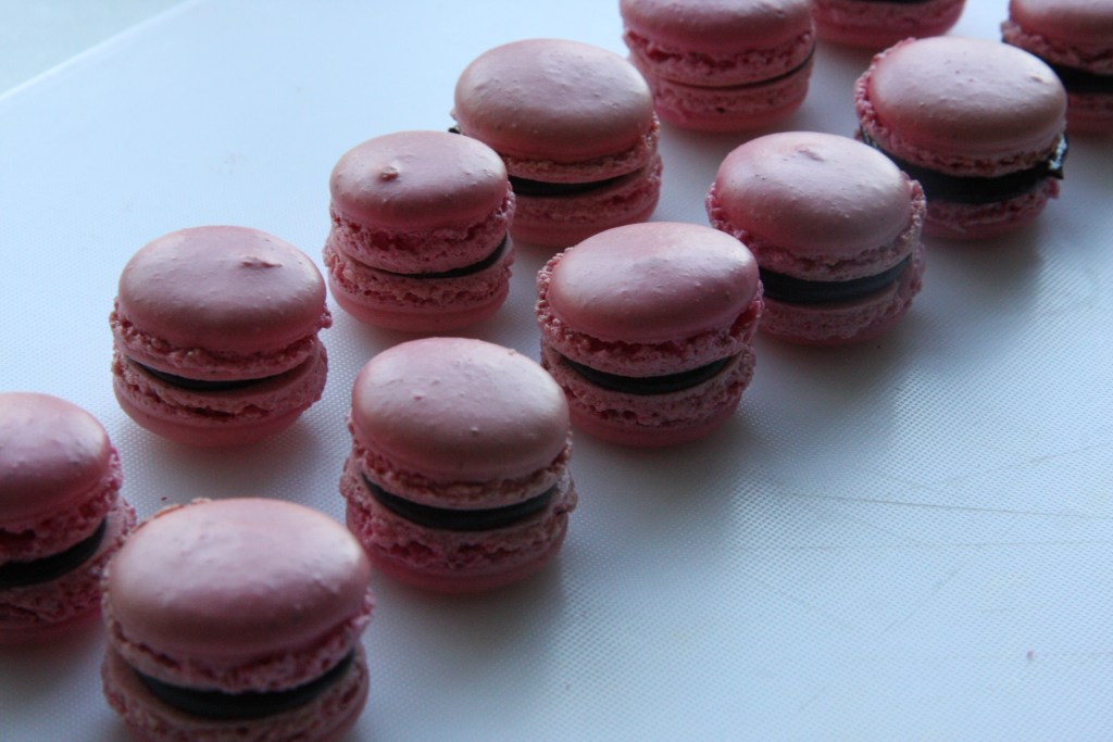 Raspberry and Chocolate Macarons for Valentine’s Day (if you need an ...