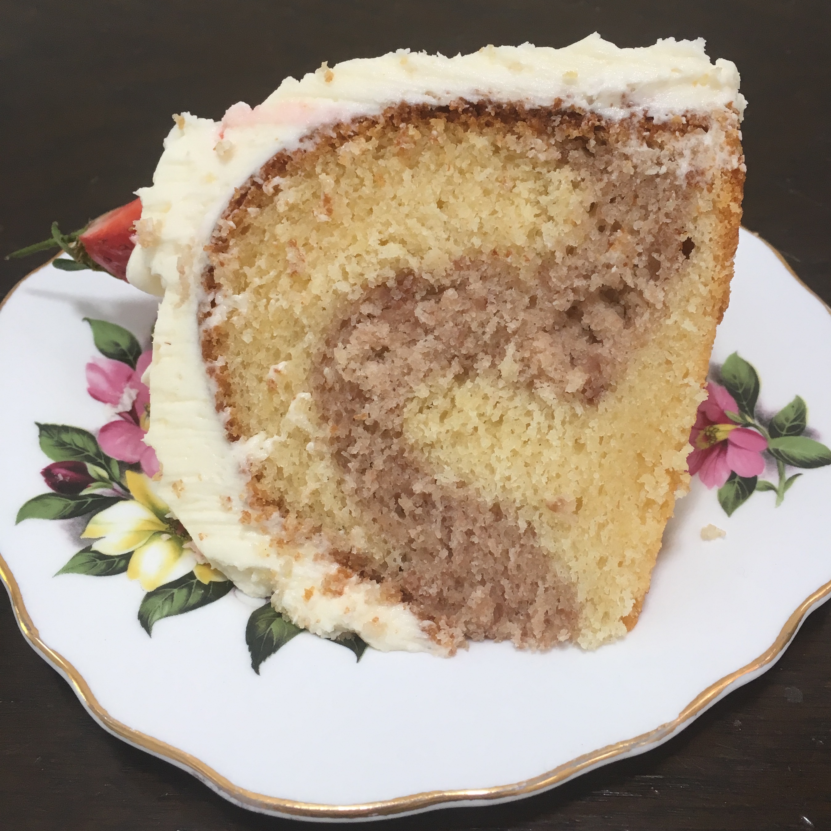 Strawberry Swirl Cake and reducing stress – lovinghomemade